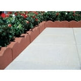 Pavestone 12" Straight Scallop Red Concrete Edger - Walmart.com
