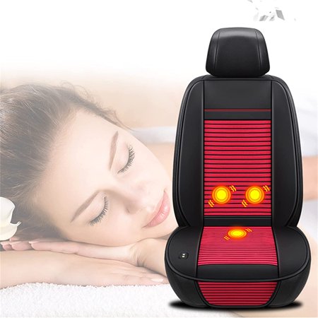 Chair Massager, 3 Fans 12V Cooling System, Massage Chair Portable Seat ...