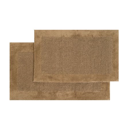 Chesapeake Naples 2Pc. Linen Bath Rug Set (21"x34" & 24"X40") - Walmart.com