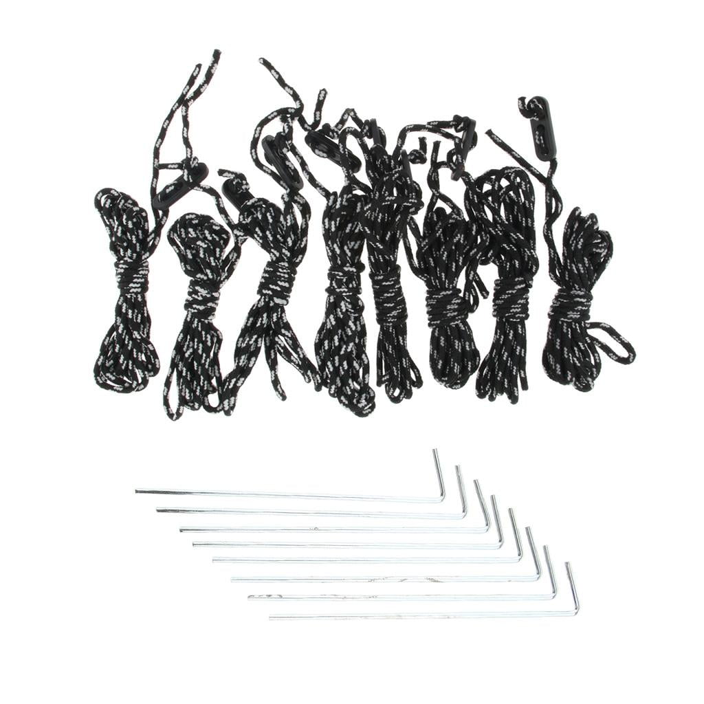 8 Pcs Tent Stakes Tent Pegs Tent Nails For Anchoring Tents - A - Walmart.ca