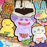 SEAYI 9" Fuggler Budgie Fugglers - Squidge Yellow Limited Edition ...