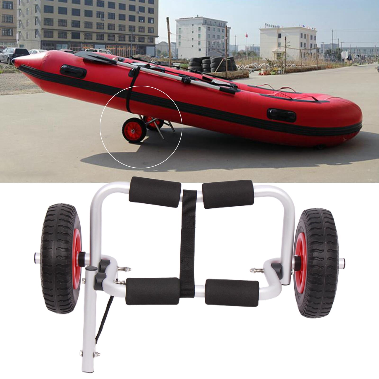 Carro de kayak universal, neumáticos sólidos de 8 ", accesorios de ...