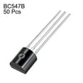 BC547B Plastic-Encapsulate Power Transistor NPN TO-92 50PCS - Walmart.com