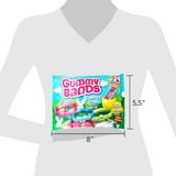 Flix Candy Easter Gummy Bands, Green Apple, Blue Raspberry, Strawberry ...