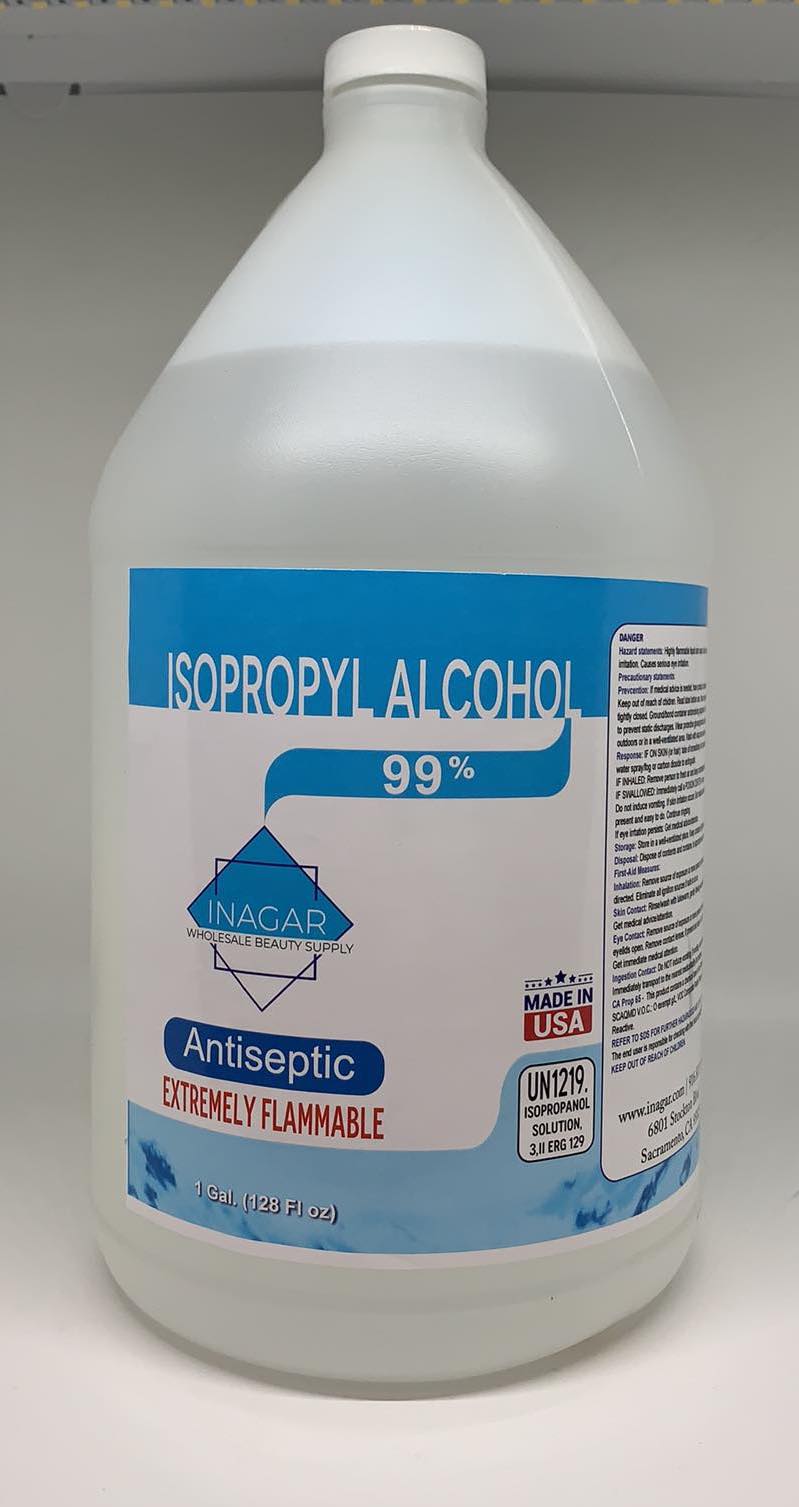 Inagar 99 Percent Iso-Prop AlCo-Hol 1 Gallon India | Ubuy