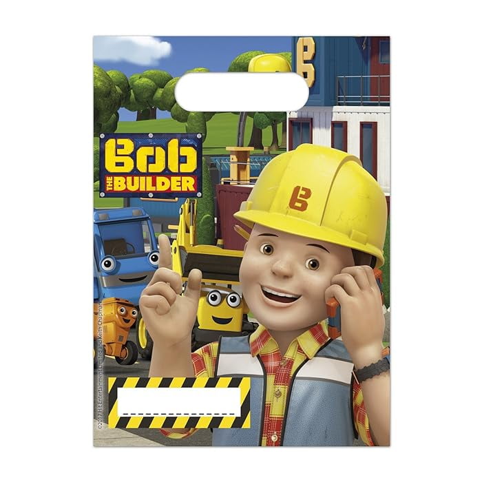 Click here for Bob The Builder Printed Party Bags (Pack Of 6) prices