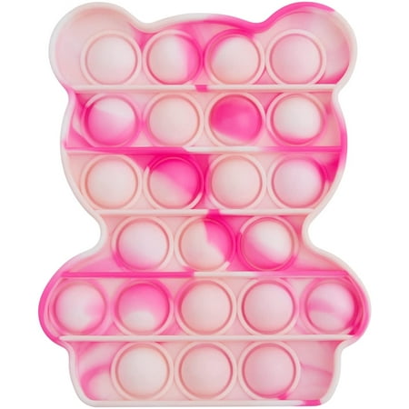 Fidget Sensory Pop Bubble Stress Toy Set, Fidget Push Toy for Kids, Pop ...