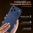 For iPhone Air Phone Case,2-in-1 Metal Back + Bumper,Ultra Slim ...
