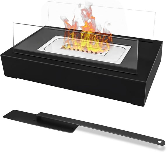 Housewise Portable Concrete Fire Pit - Indoor/Outdoor, For Table ...