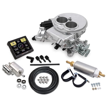 Holley Sniper EFI 550-510-3XX Base Kit, 2 EFI, 3.5 in. Screen, Throttle ...