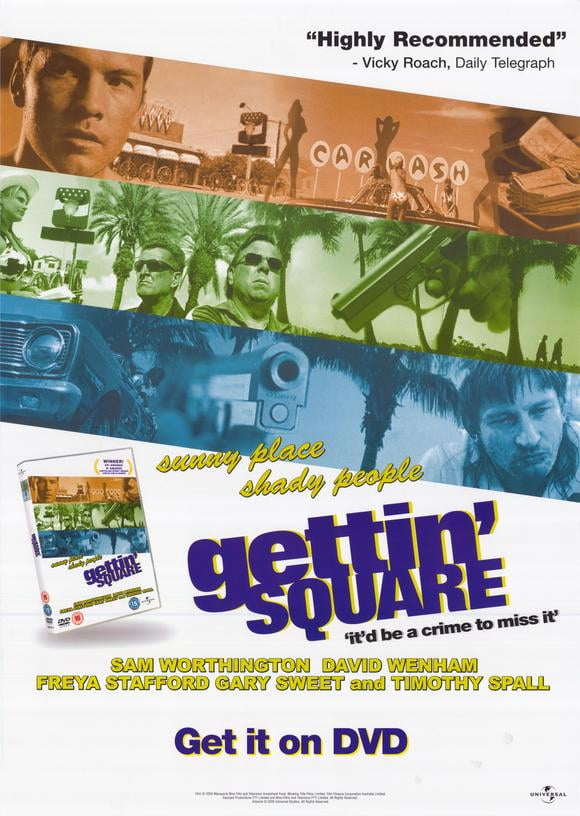 Gettin' Square - movie POSTER (Style A) (27" x 40") (2003) - Walmart.com