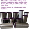 10PCS Tumbler Shields for Epoxy Tumbler, Silicone Tumbler Protector for ...