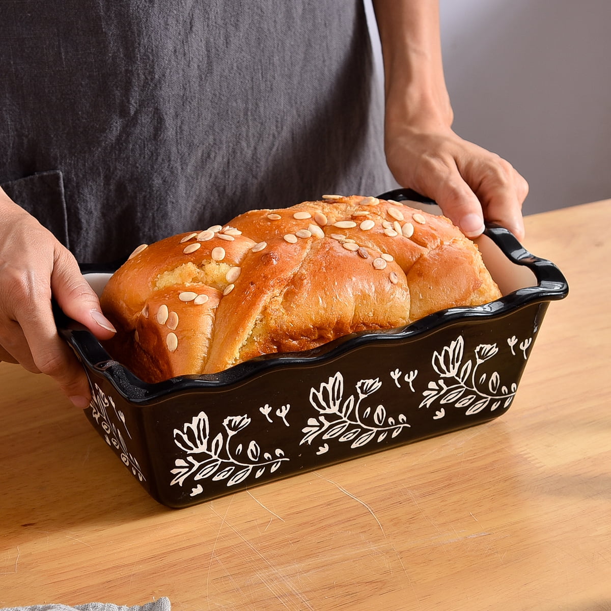 Loaf Pan Bread Pan Ceramic loaf pans for baking Porcelain Baking Pans ...