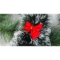 Happon 12 Pcs Christmas Tree Bows Mini Red Bowknot 2 in Xmas Tree ...