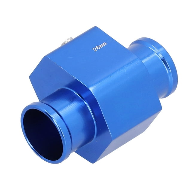 Temperature Gauge Adapter, Water Temperature Joint Pipe Aluminum Blue ...