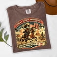 CLOTEX USA 250th Anniversary Alien Cowboy Shirt, Patriotic Western UFO ...