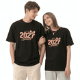 Class Of 2027 Senior Pink Cool Graphic Tee for Women, Witty Gift Cotton ...