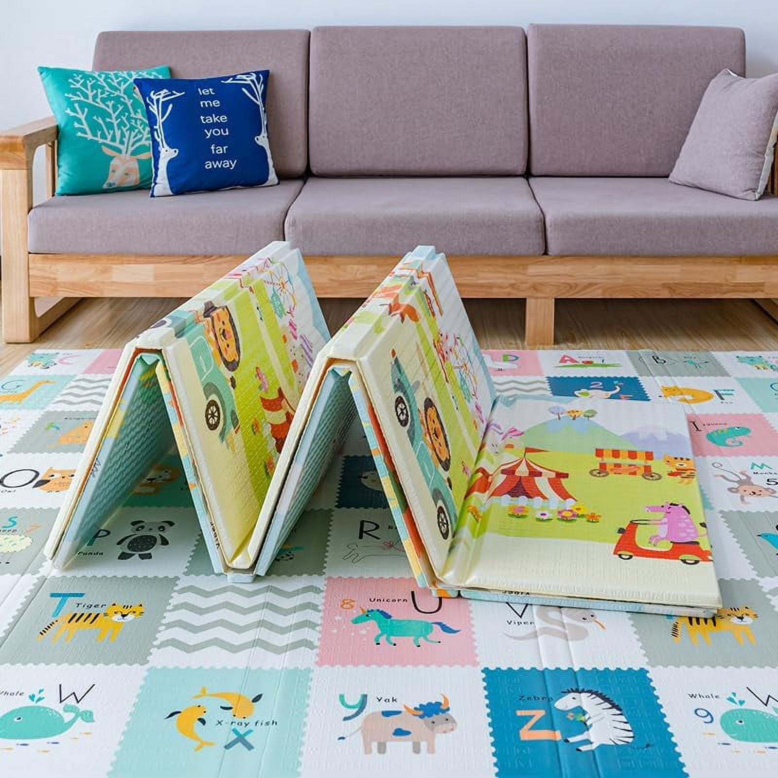 Click here for Lennox Furniture Multicolor Reversible Folding Kid... prices