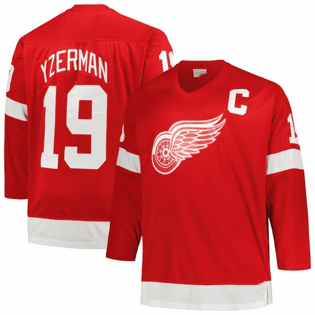 Click here for Detroit Red Wings Yzerman Youth Sports Player Unif... prices