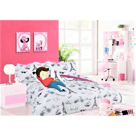 Disney Princess Mulan Twin Bed in a Bag, Comforter Sheet Set with Bonus ...