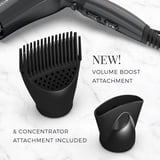 Remington Pro Touch Activated Volume Styler Hair Dryers, Black with ...