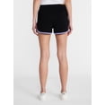 My Melody and Kuromi Women's Graphic Fleece Dolphin Shorts, Sizes XXS ...