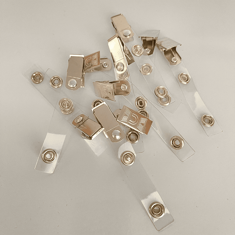 Click here for Labelcanadaonlinesale 10pcs Metal Badge Clip Vinyl... prices
