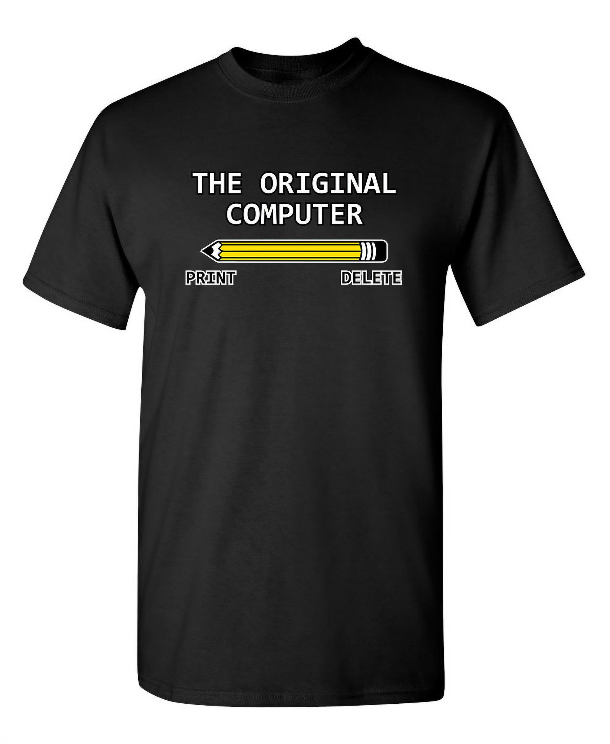 The Original Computer Novelty Nerd Tech Graphic Tees Adult Humor ...