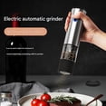 Rechargeable Electric Pepper Salt Grinder Adjustable Coarseness For ...