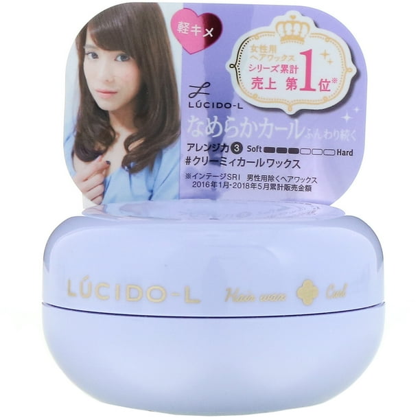 Mandom, Lucido-L, Hair Styling Wax, Creamy Curl, 2.1 oz (60 g) - Walmart.ca