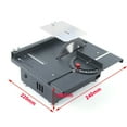 Mini Electric Table Saw Bench Circular Blade Woodworking Cutting Tool ...