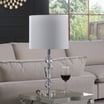 Vienna Full Spectrum Aline Clear Crystal Traditional Table Lamp, 26 1/2 ...
