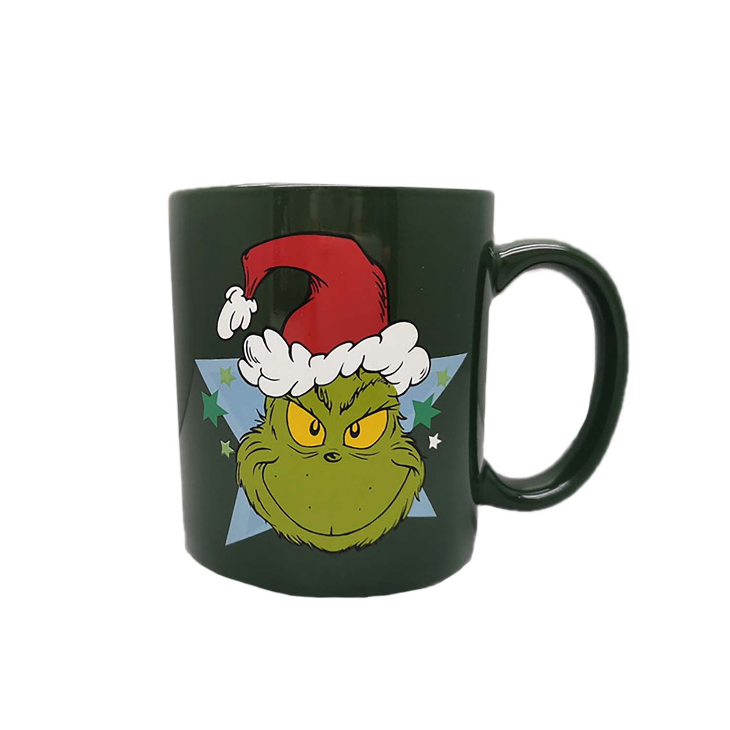 Click here for Bioworld The Grinch Resting Grinch Face 14 Oz Cera... prices