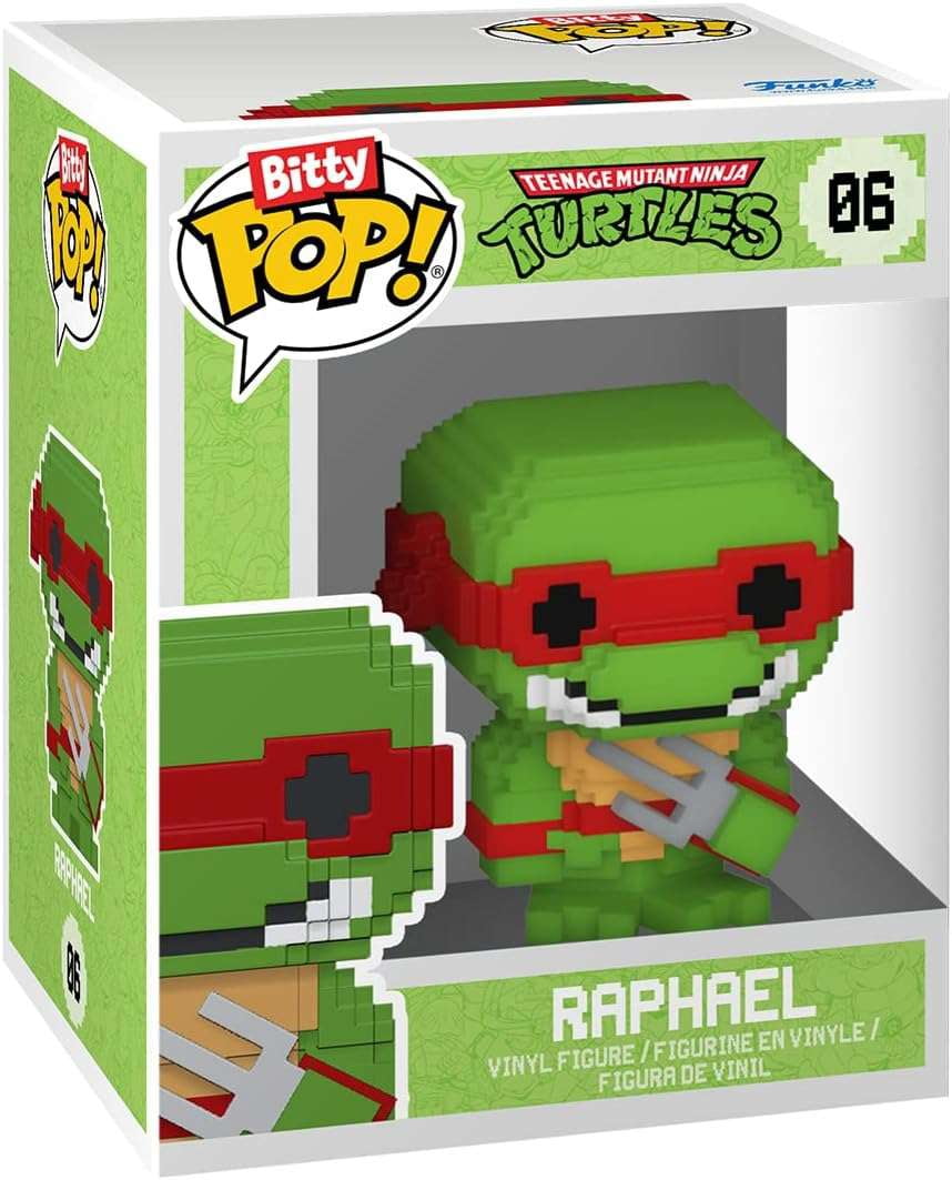 Funko TMNT Bitty POP! Raphael Micro Figure (No Packaging) - Walmart.com