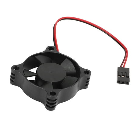 35mm RC Fan, Motor Cooling Fan 35x35mm Light Weight For Motor ESC Black ...