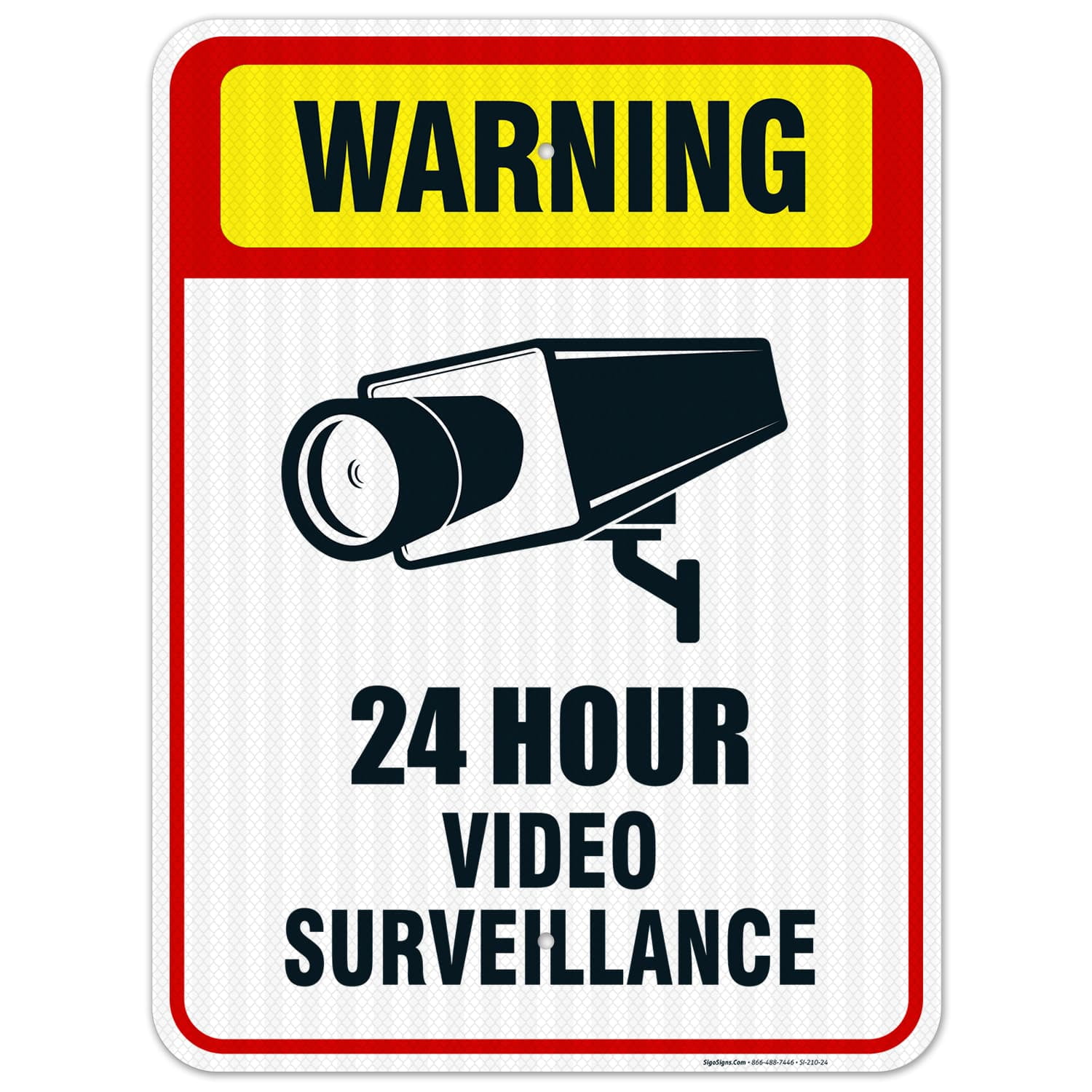 Video Surveillance Sign Outdoor - Walmart.com