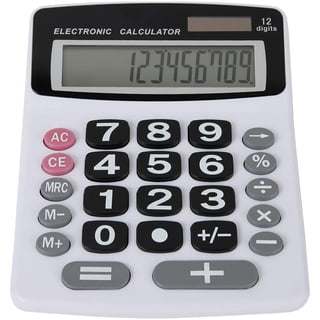 Ativa® 12-Digit Desktop Calculator With Cost And Margin, White ...