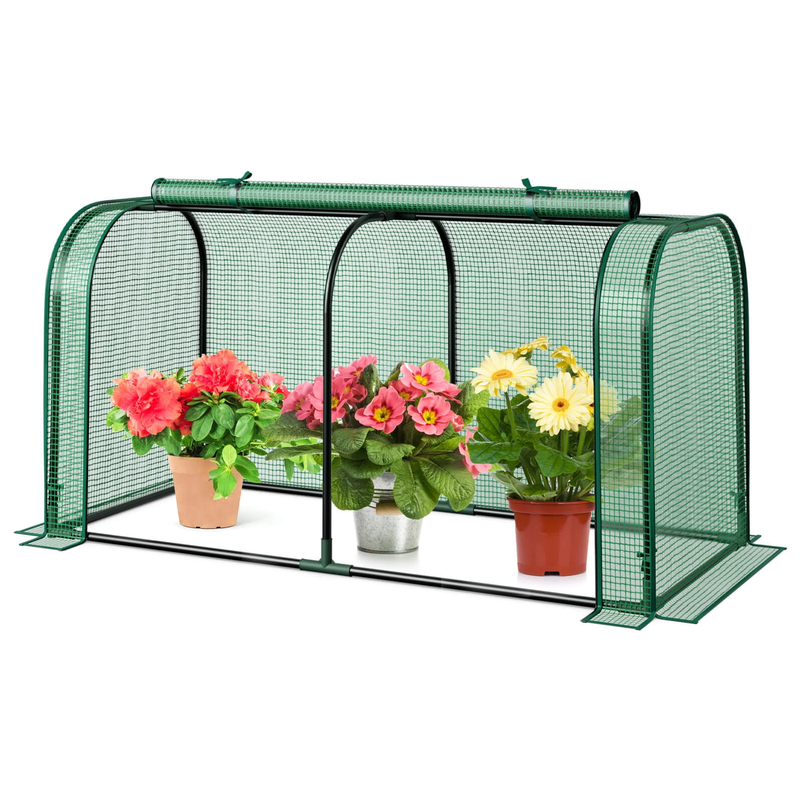 Click here for Costway Portable Mini Greenhouse 47 X 22 X 24 Outd... prices