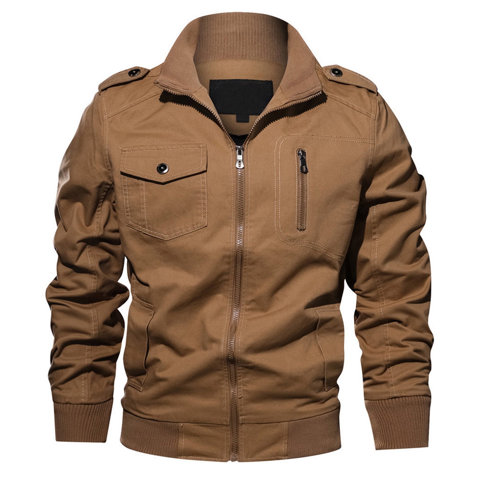 LEEy-world Winter Jackets for Men Men's Jackets Windbreaker Bomber ...