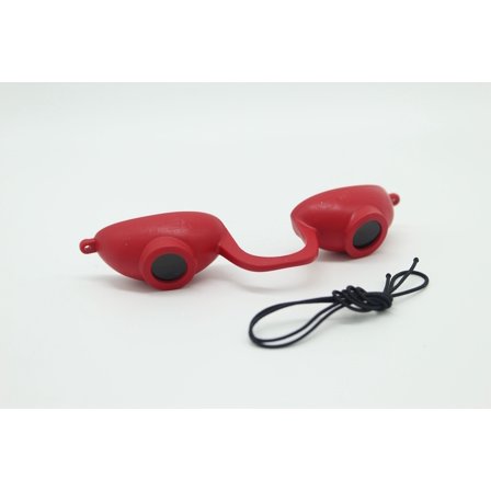 Super Sunnies Slim Flex Tanning Goggles, UV Eye Protection, Strapless ...