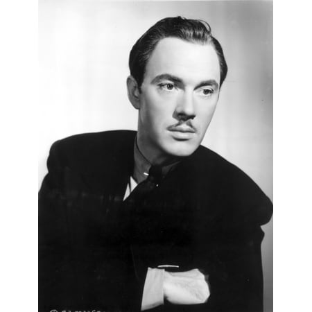 John Beal Posed in Black Suit Photo Print (8 x 10) | Walmart Canada