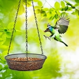 fuyuli Metal Black Bird Feeder bird feeder squirrel proof Lightweight ...