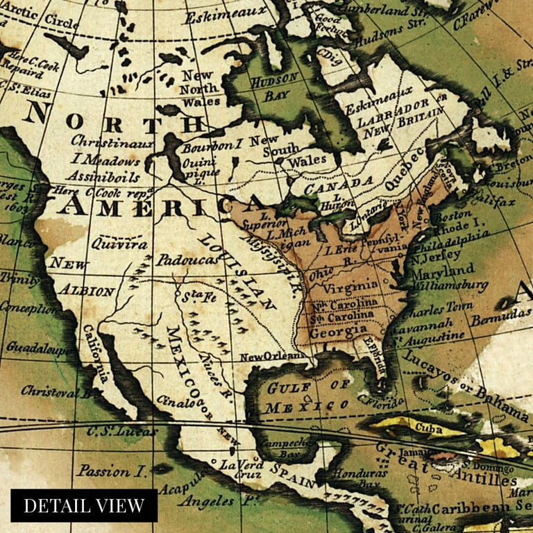 Beautiful World Map Poster