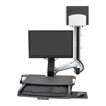 Ergotron 45-359-026 LX Sit-Stand Wall Mount System - Walmart.com