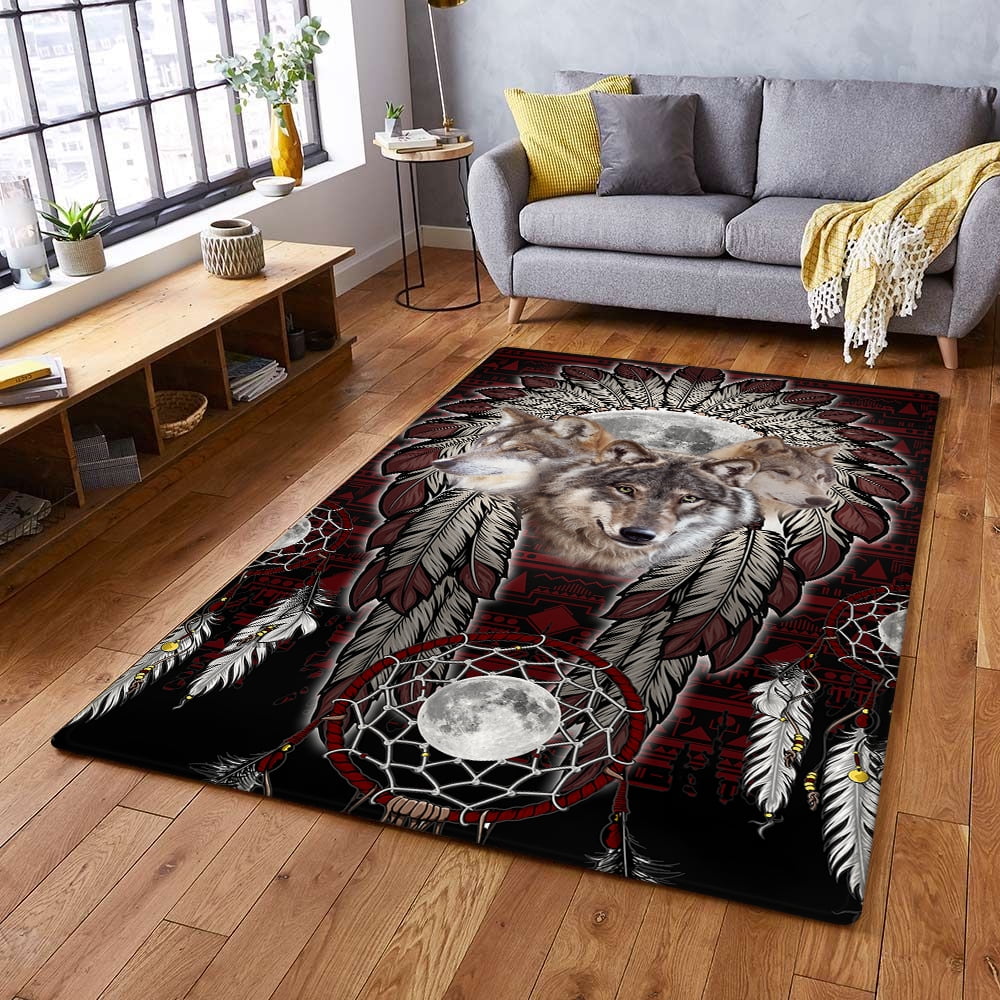 Rug Wolf BNT407R - 3x5 ft. Rectangle Area Rug, Washable, Quick Dry ...
