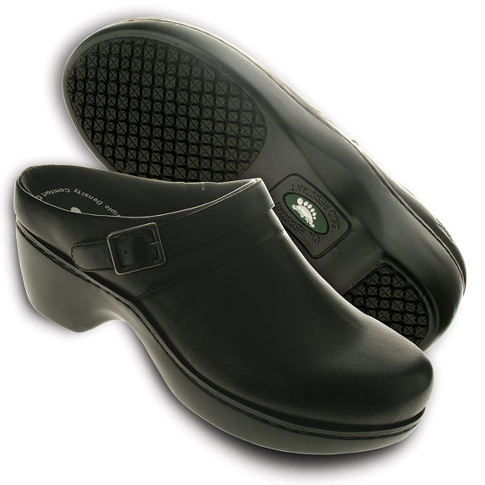 Spring Step Pro Women's SICILY Black Clogs 9.5 W - Walmart.com