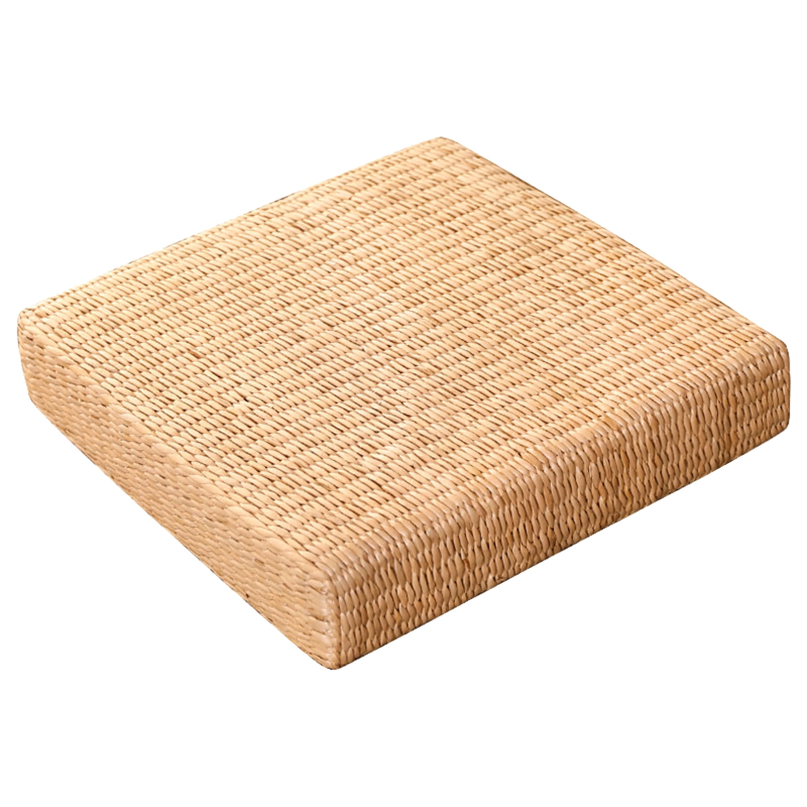 SPRING PARK Woven Straw Cushion Tatami Cushion Mat, Handcrafted ...