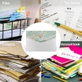 13×9.1in Accordion Folder Waterproof And Moist-Proof 6 Pocket ...