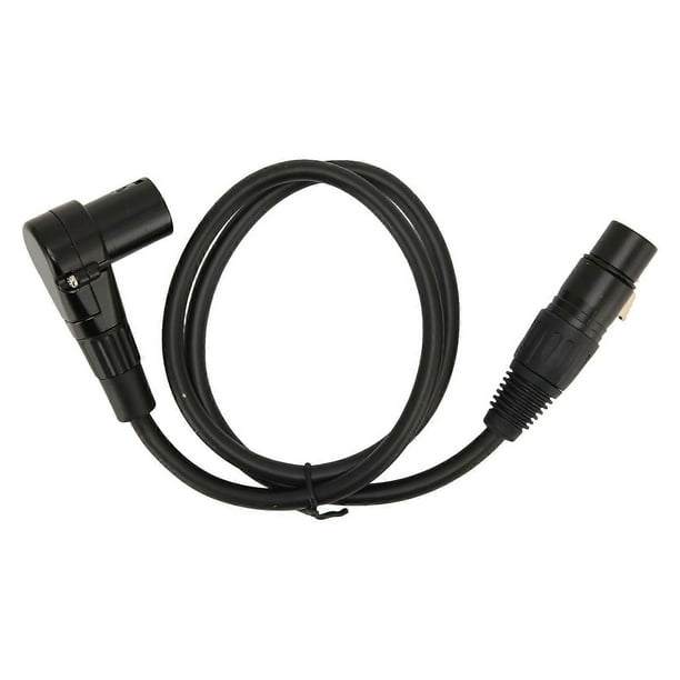 XLR to XLR Cable Elbow Male to Straight Female HiFi Sound XLR Balanced ...