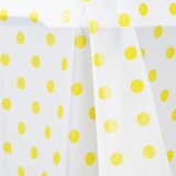 Efavormart 5 Pcs Perky Polka Dots 54" x 108" Disposable Plastic Table ...